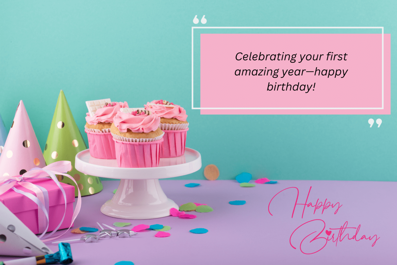 250+ Cute 1st Birthday Wishes For Baby Girl And Boy - MOM News Daily