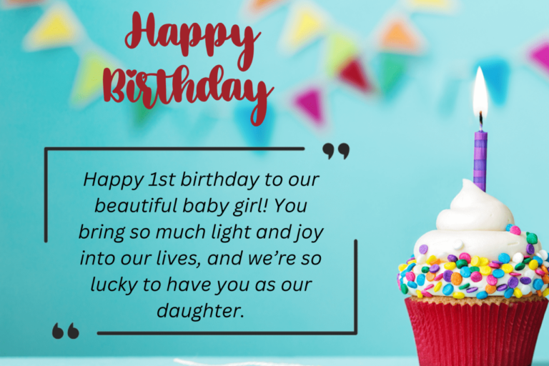 250+ Cute 1st Birthday Wishes For Baby Girl And Boy - MOM News Daily