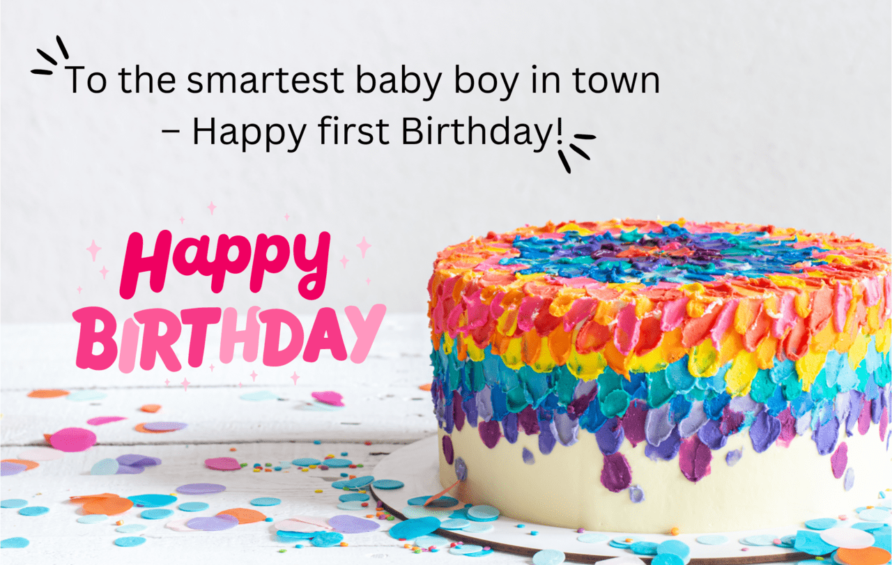 250+ Cute 1st Birthday Wishes For Baby Girl And Boy - MOM News Daily