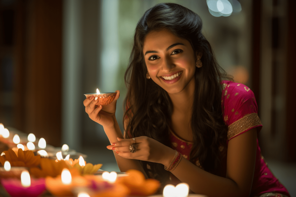 24 Unique Diwali Photoshoot Ideas, Pose for Girls & Women in 2023
