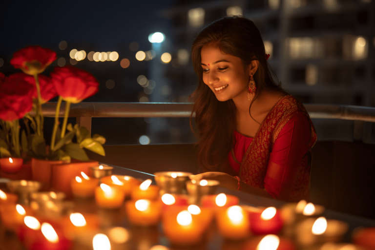 24 Unique Diwali Photoshoot Ideas, Pose for Girls & Women in 2023