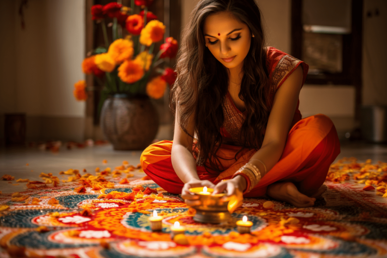 24 Unique Diwali Photoshoot Ideas, Pose for Girls & Women in 2023