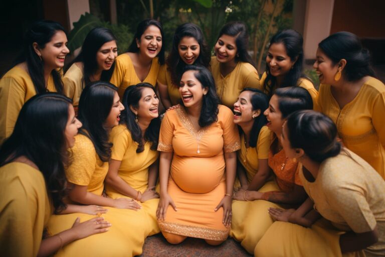 55 Baby Shower Poses: Baby Shower Photography Poses For 2023