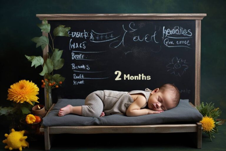 2 Months Baby Photoshoot Ideas at Home - Newborn Girl/Boy Photography