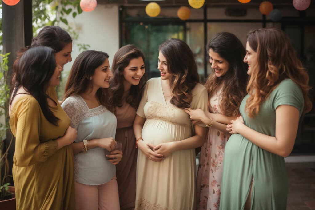 55 Baby Shower Poses: Baby Shower Photography Poses For 2023