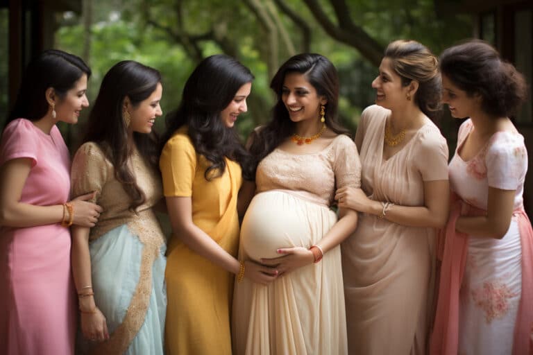 55 Baby Shower Poses: Baby Shower Photography Poses For 2023