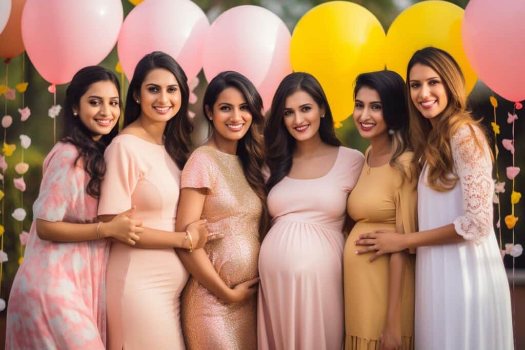 55 Baby Shower Poses: Baby Shower Photography Poses For 2023