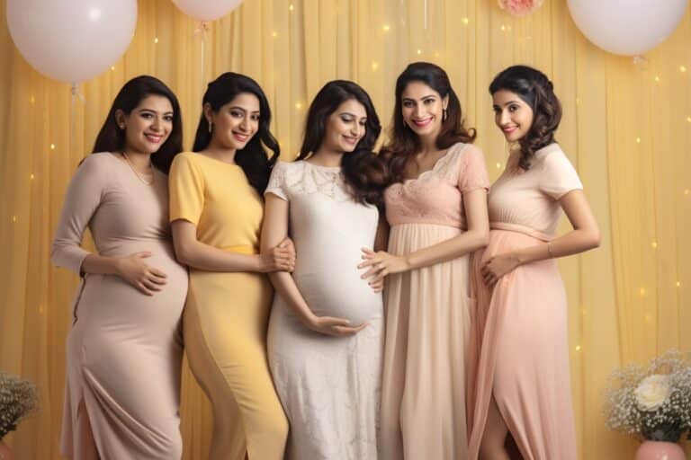 55 Baby Shower Poses: Baby Shower Photography Poses For 2023