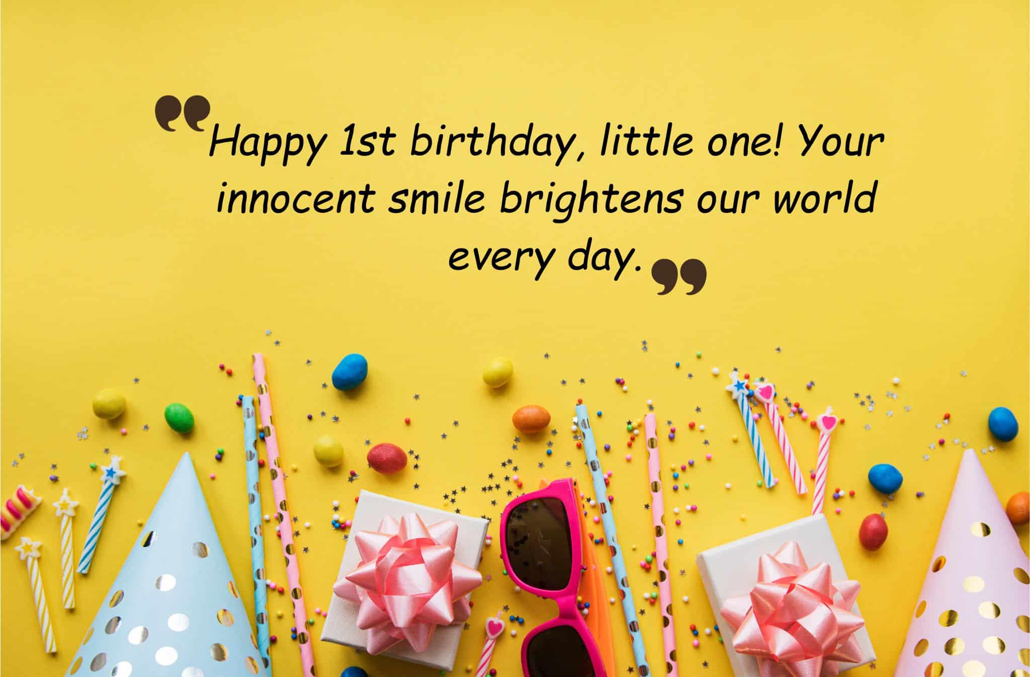 170 Best 1st Birthday Wishes For Baby Boy - First Birthday Quotes