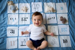 DIY 9 Months Baby Photoshoot Ideas At Home - MOM News Daily