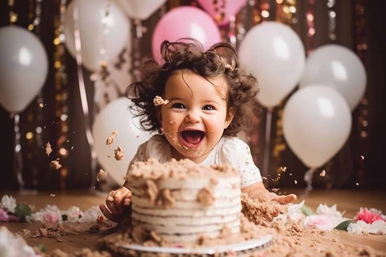 6-Month Baby Bithday Photoshoot at Home - Half Birthday Photo Ideas